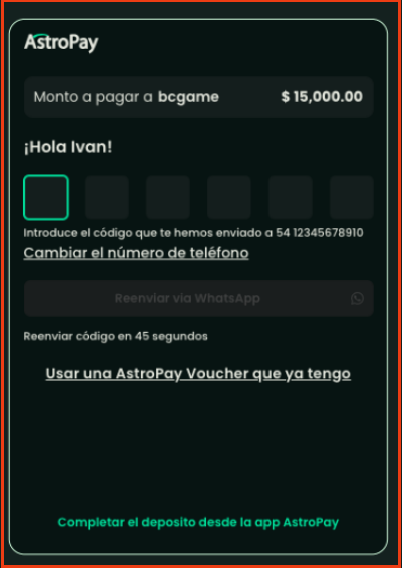 AstroPay Card – BW Perú